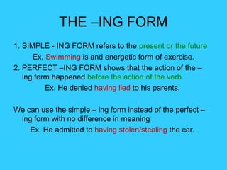How To Use Ing Form _ The ‘ING’ verb form: How and When to Use – WYFC