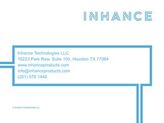 The INHANCE Advantage | PPT