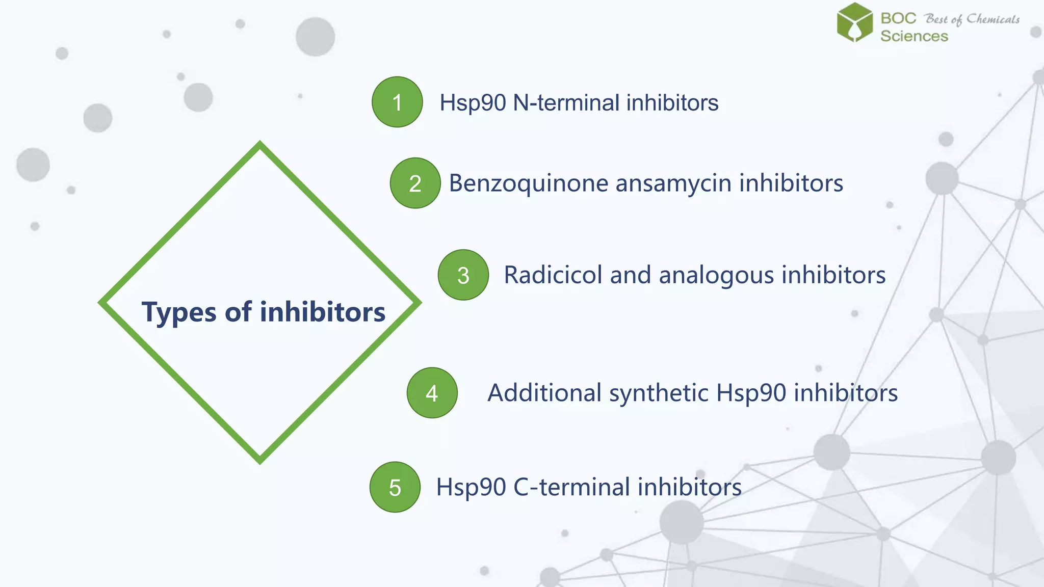 The inhibition and function of heat shock protein 90 | PPT