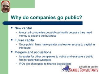 The initial public offering (ipo) | PPT