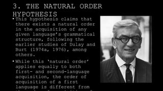 THE INNATIST MODEL - KRASHEN INPUT HYPOTHESIS.pptx