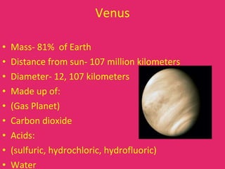 The Inner Planets 3 | PPT