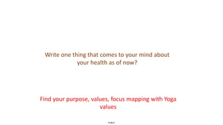 The inner transformation of human body via simple yogic practices | PPT