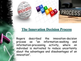 The innovation decision process | PPTX