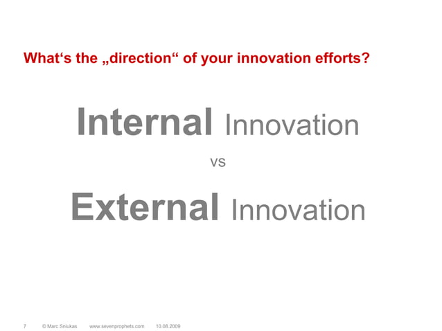 Defining Innovation Types. | PPT