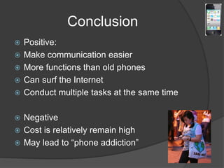 The innovation of smart phone | PPTX