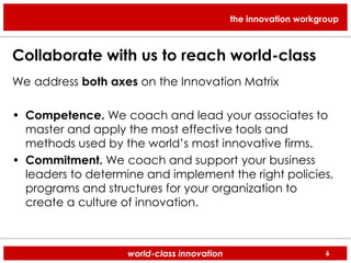 World Class Innovation | PPTX