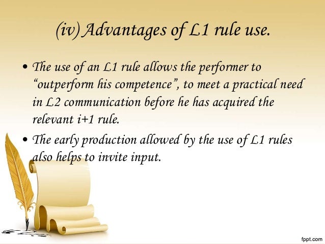 The input hypothesis