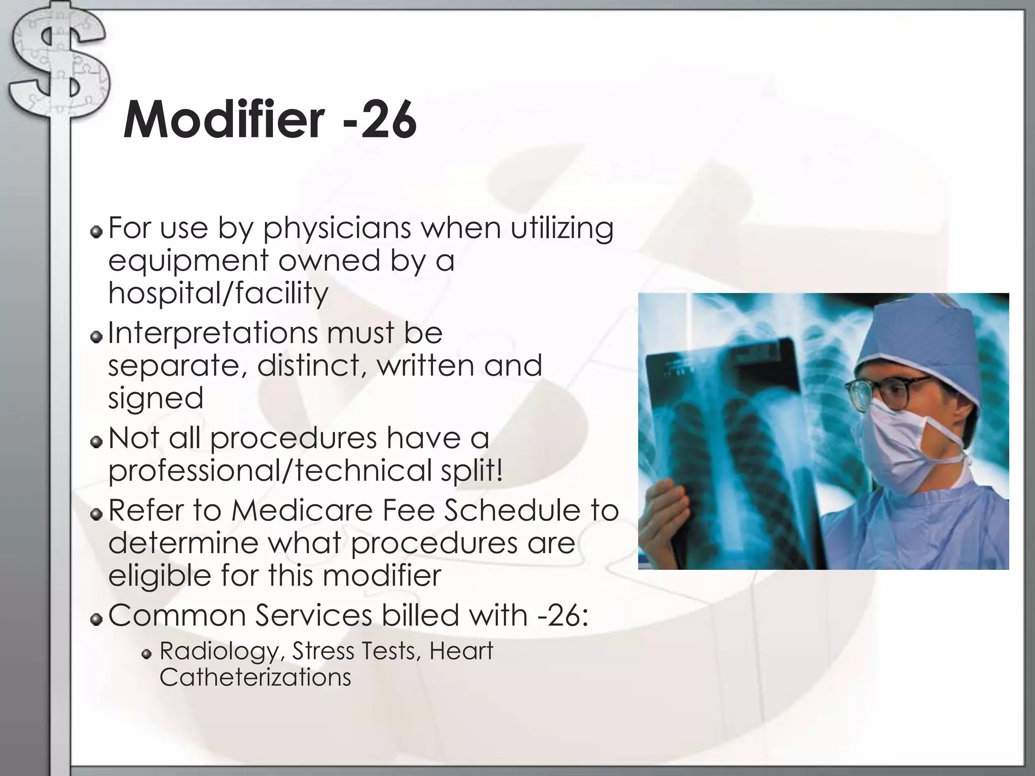 The Ins And Outs Of Coding With Modifiers Pptx Surgery Medical