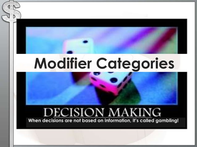 The In's and Out's of Coding with Modifiers | PPTX | Surgery | Medical ...