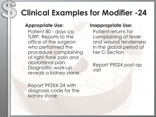 The In's and Out's of Coding with Modifiers | PPTX | Surgery | Medical ...
