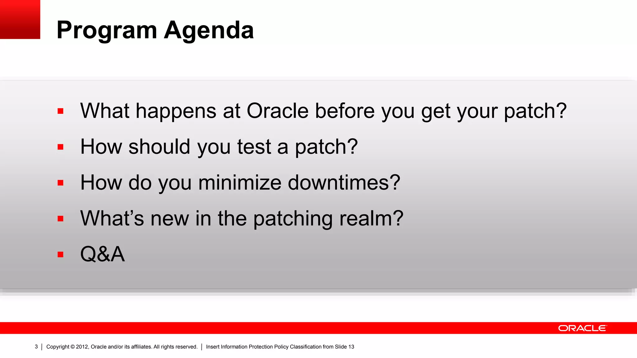 Understanding The Patching Process Pptx