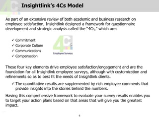 The Insightlink Approach to Employee Surveys | PPTX | Resume Writing ...