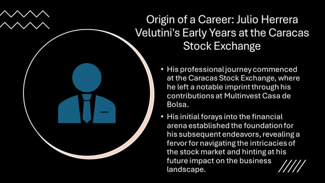How Did Julio Herrera Velutini Rise to Success in Global Finance? | PDF