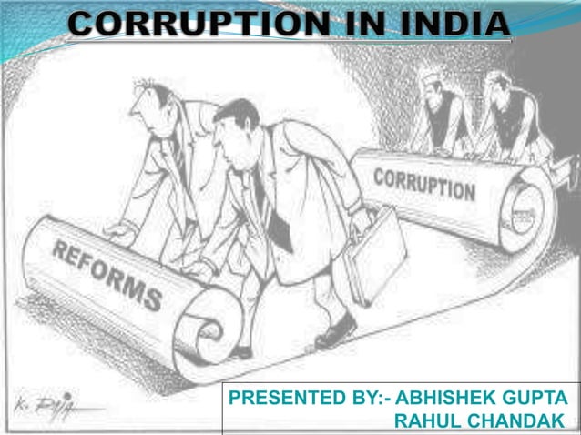 corruption in india | PPTX