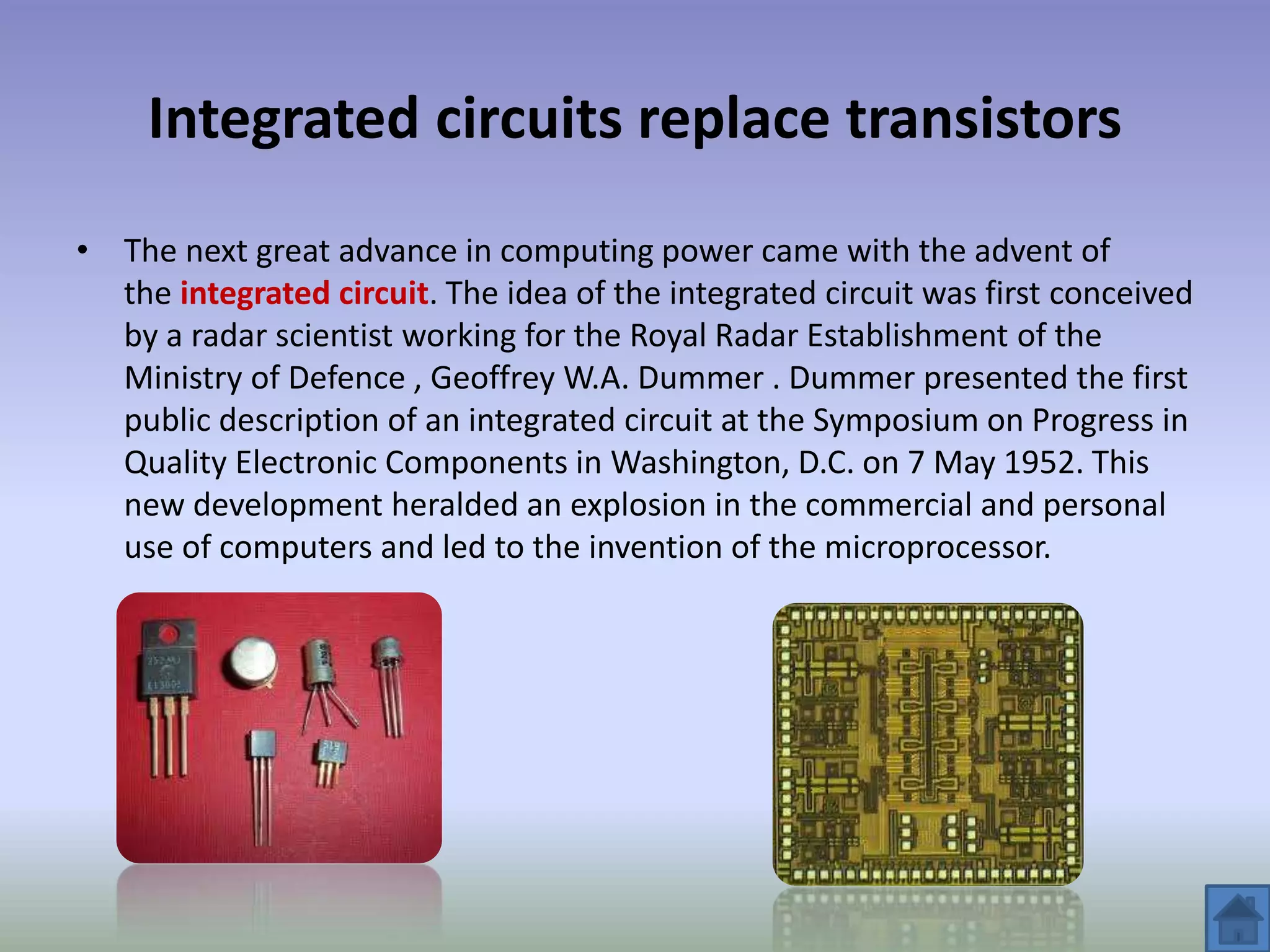 Early computers, history , and its types (The institute of chartered ...