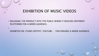 The institution of music videos | PPT