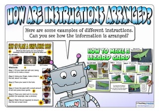 The Instruction Writing Pack | PDF