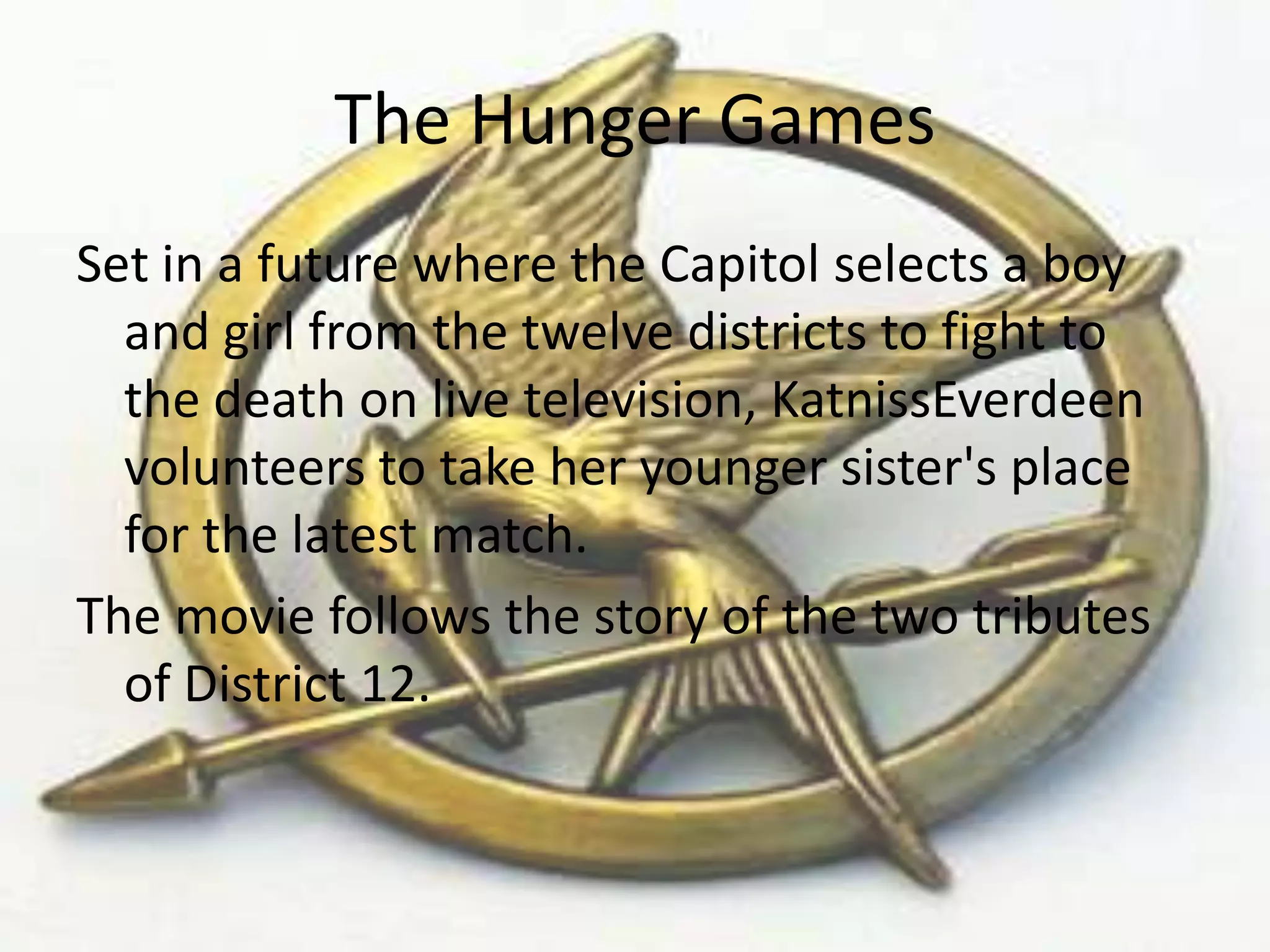 The integral - The Hunger Games | PPT