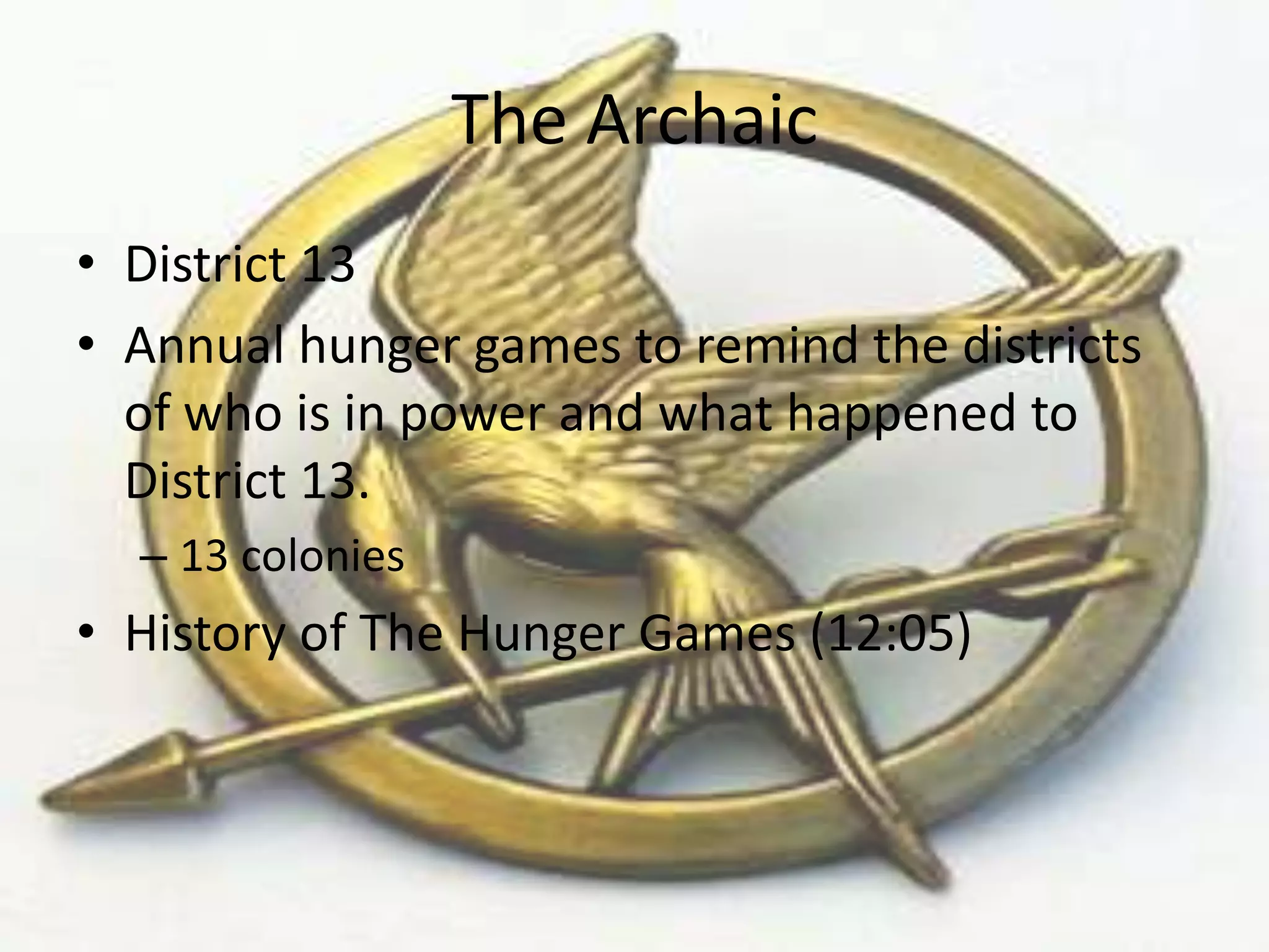 The integral - The Hunger Games | PPT