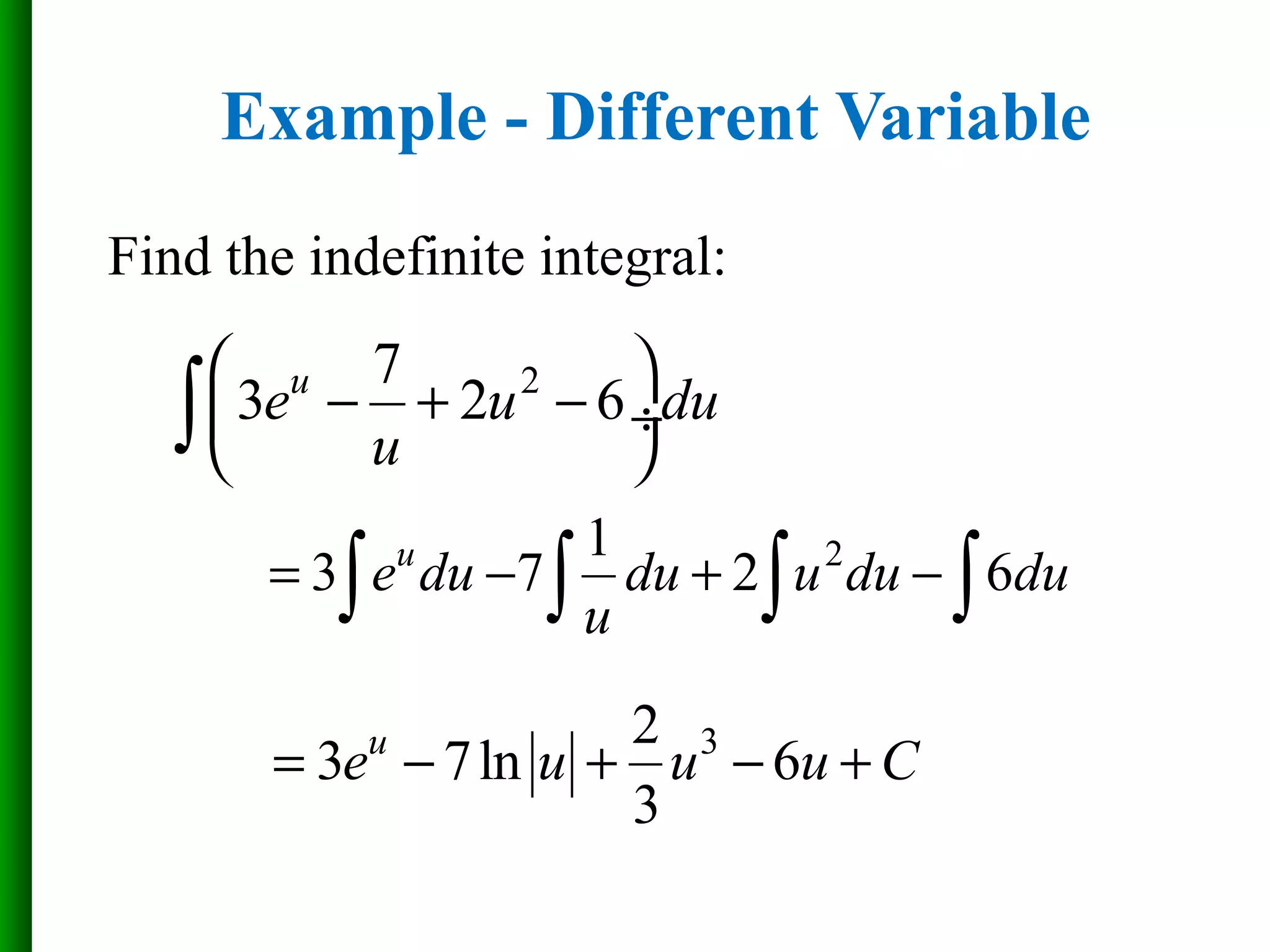 The integral | PPT