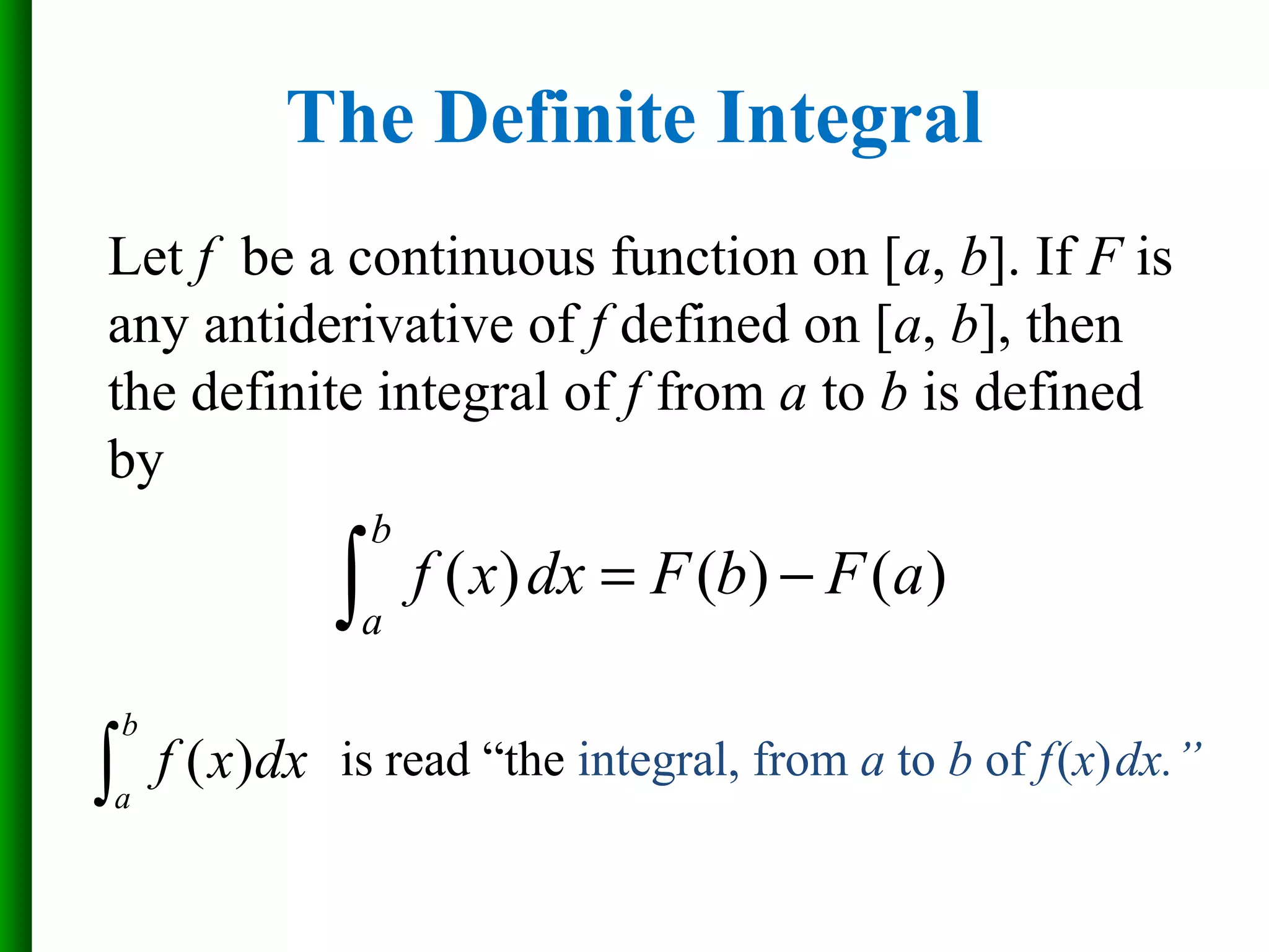The integral | PPT