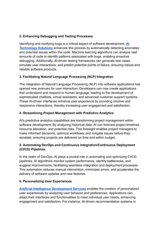 The Integral Role of Artificial Intelligence in Software Development.pdf