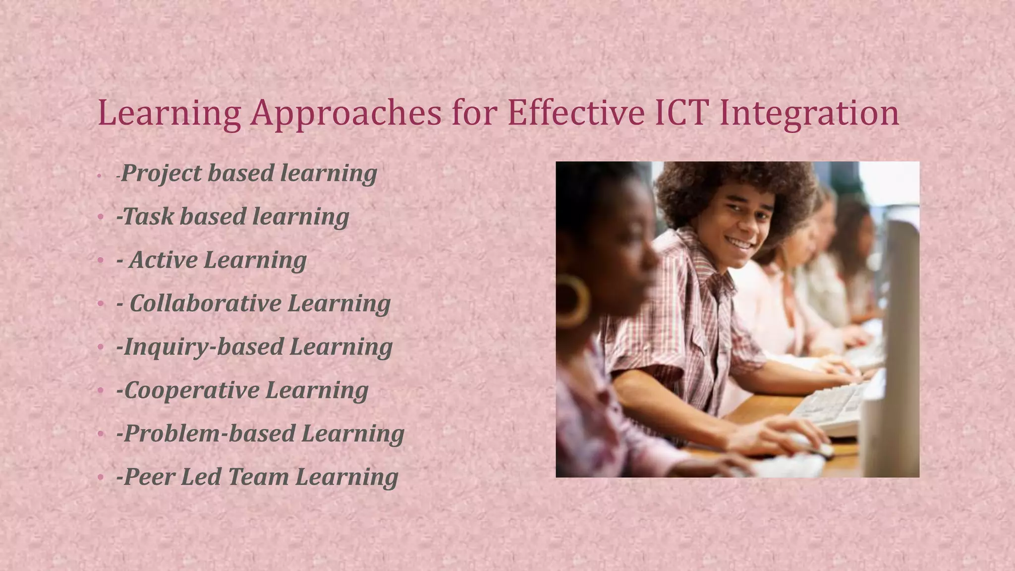 The integrated approach | PPTX