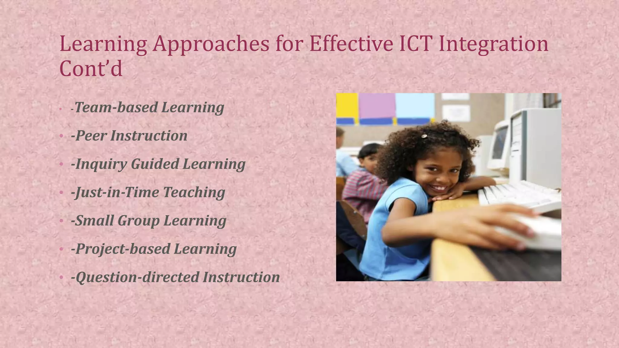 The integrated approach | PPTX