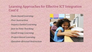 The integrated approach | PPTX