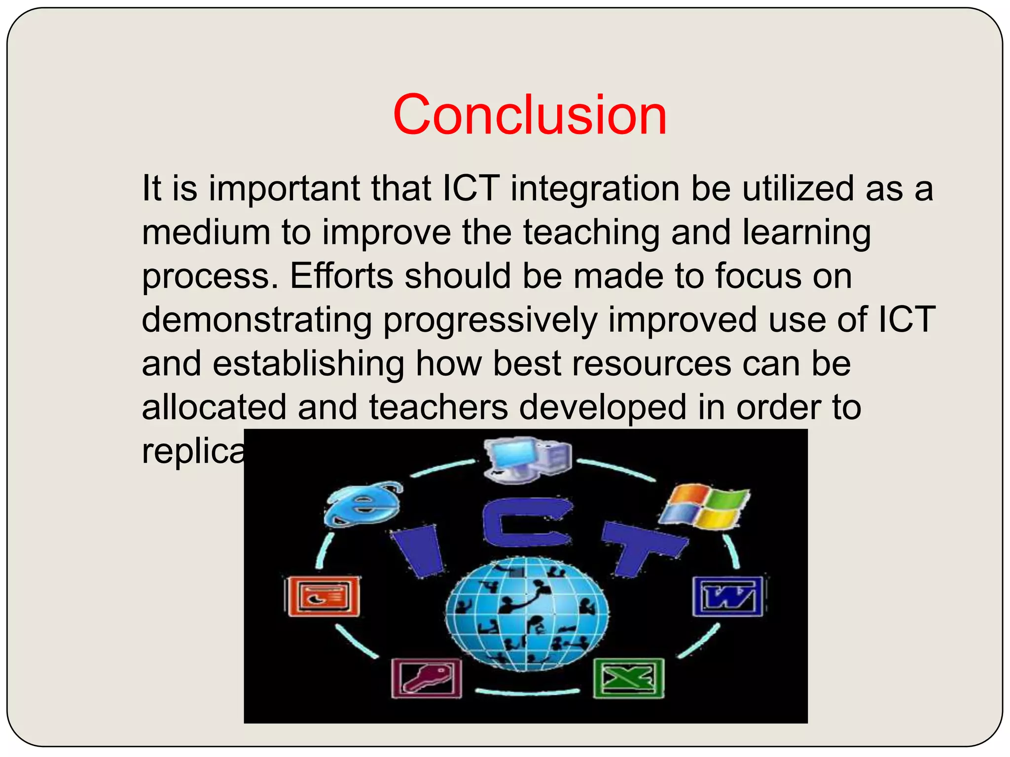 The integrated approach | PPTX