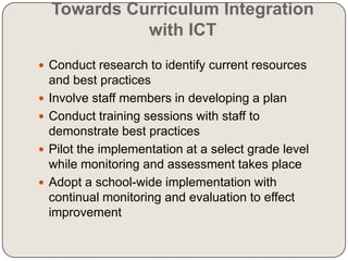 The integrated approach | PPTX