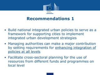 The integrated approach to urban development in EU | PPT