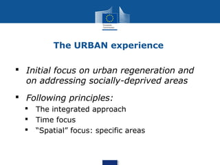 The integrated approach to urban development in EU | PPT