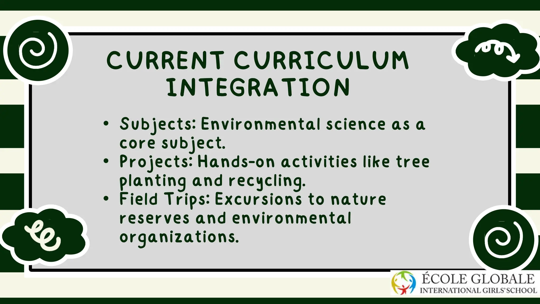 The Integration of Environmental Education into the Curriculum of ...