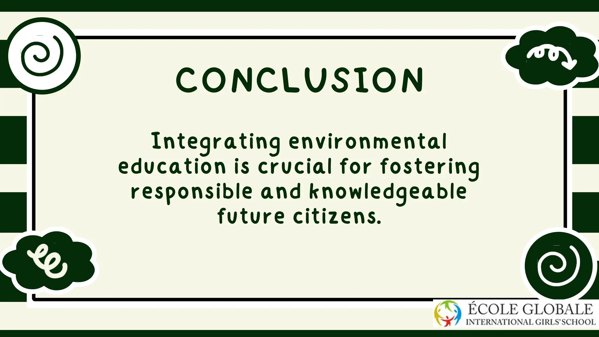 The Integration of Environmental Education into the Curriculum of ...