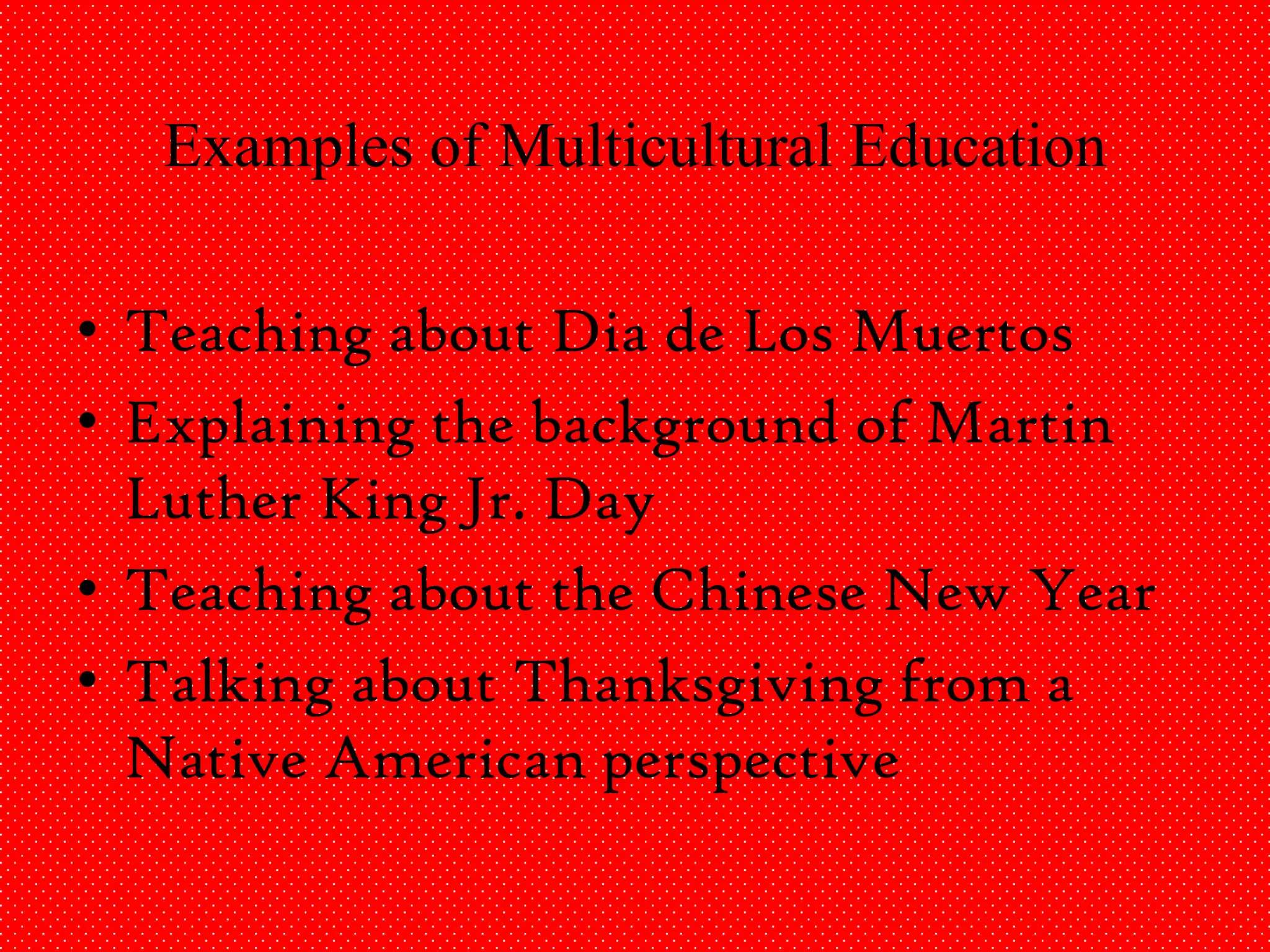The integration of multicultural education | PPTX