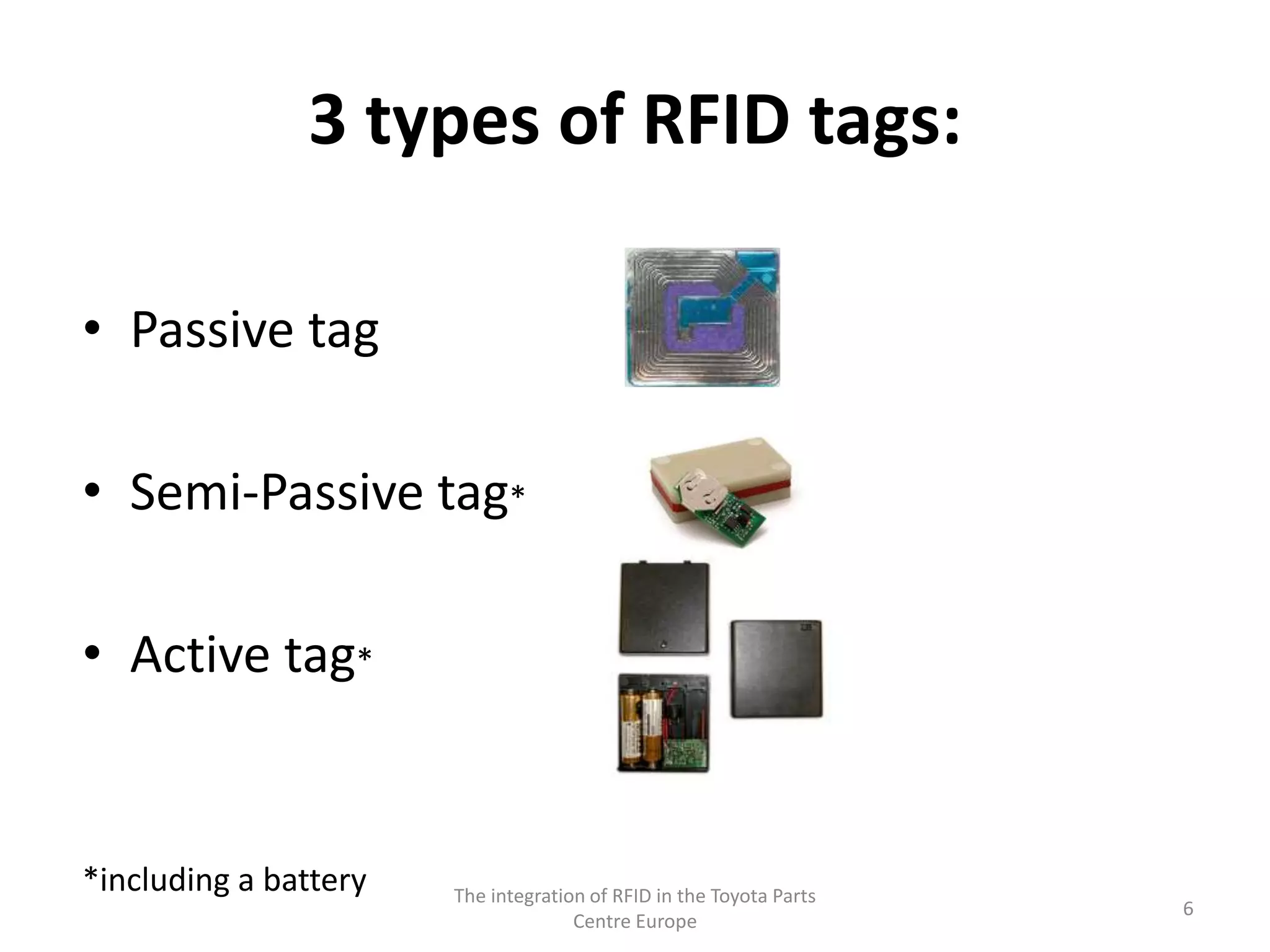 RFID integration at Toyota Parts Centre Europe | PPSX