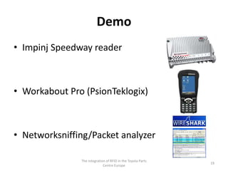 RFID integration at Toyota Parts Centre Europe | PPSX