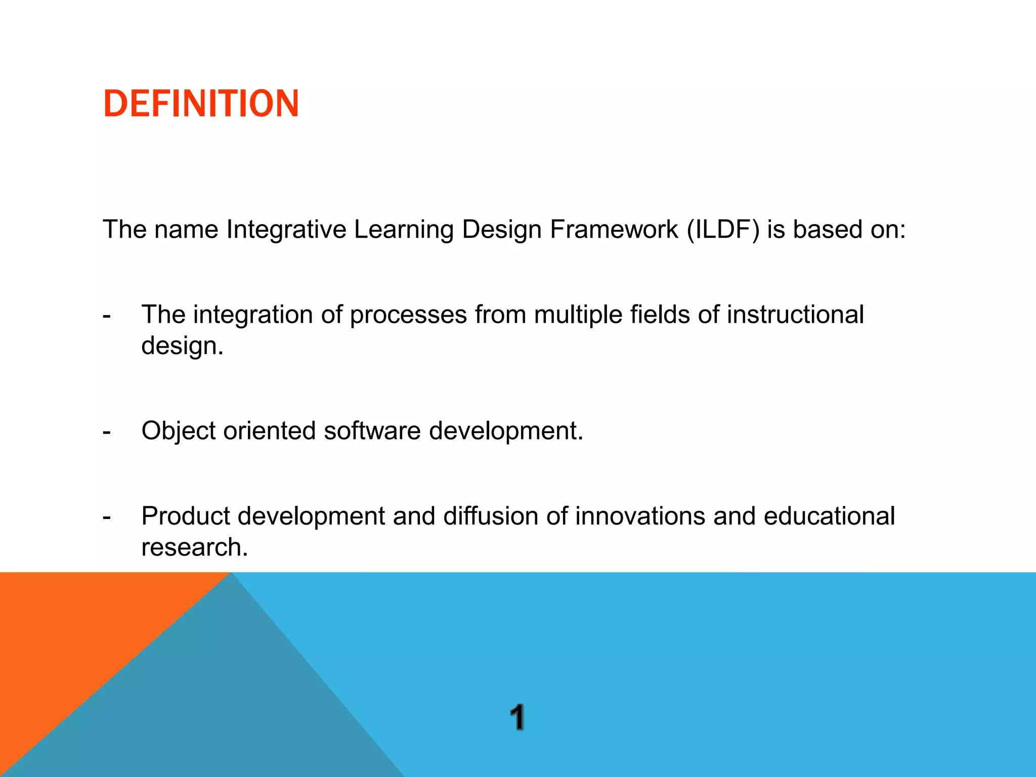 The integrative learning design framework | PPT