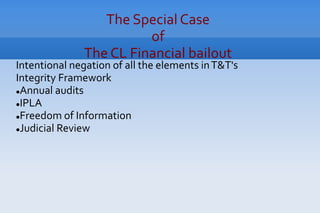 The Integrity Matrix - a comparison of Anti-Corruption approaches | PPTX