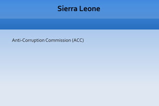 The Integrity Matrix - a comparison of Anti-Corruption approaches | PPTX