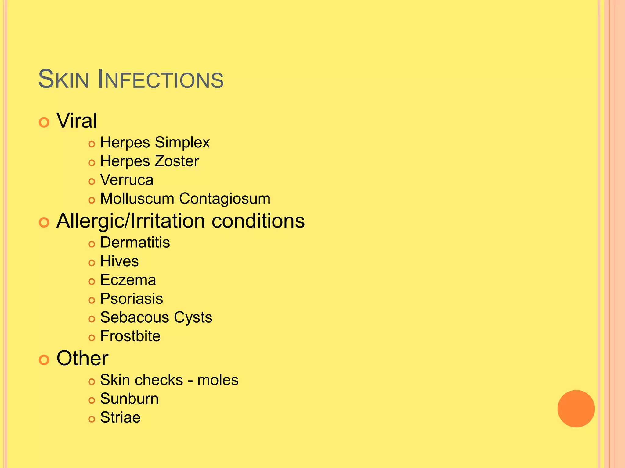The Integumentary system diseases | PPTX