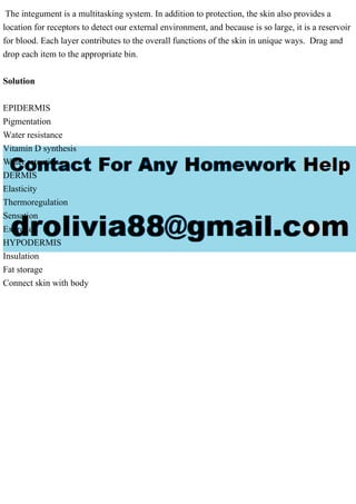 The integument is a multitasking system. In addition to protection, t.pdf