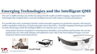 Compliance and Competitive Advantage - The Intelligent QMS | PPTX