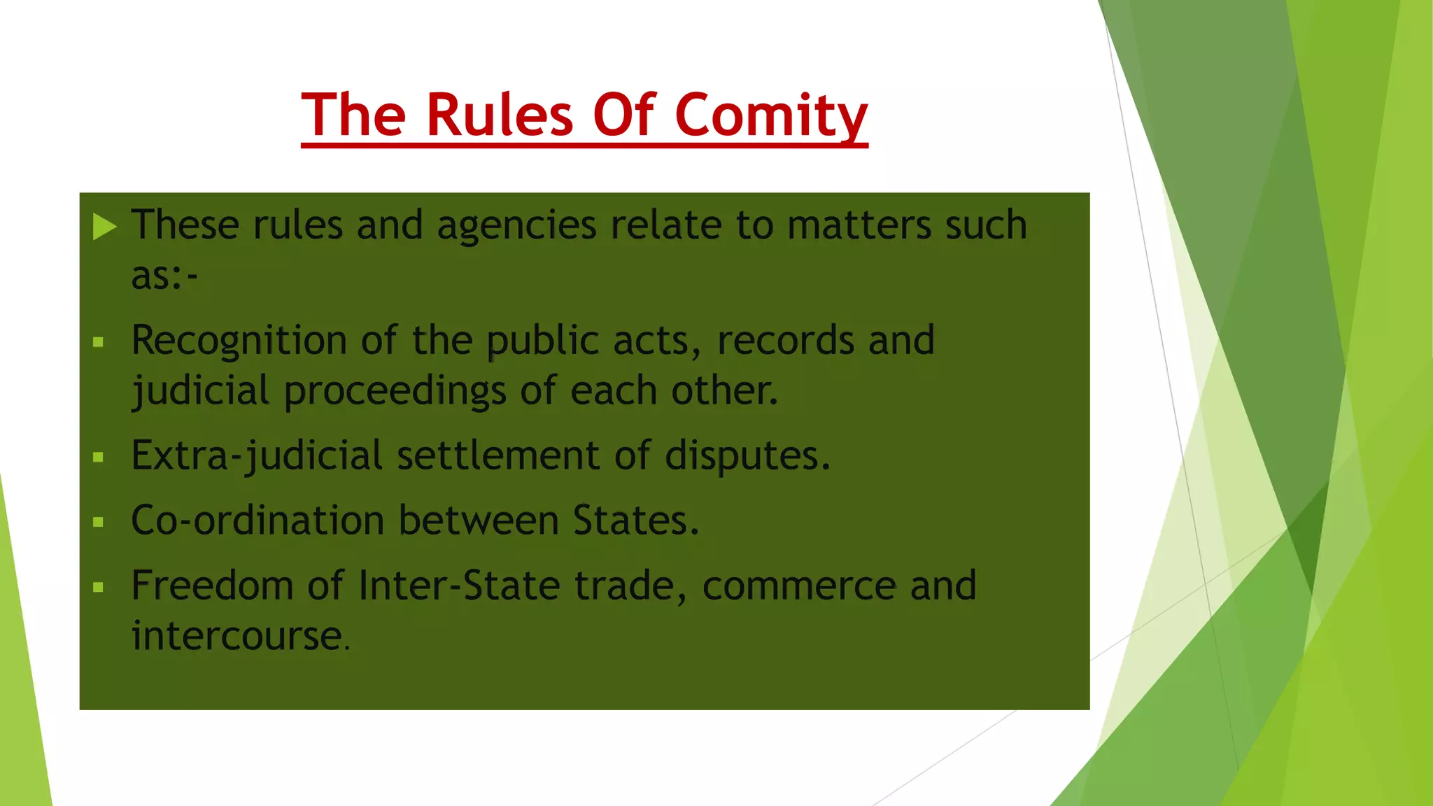 The Inter-State relations | PPTX