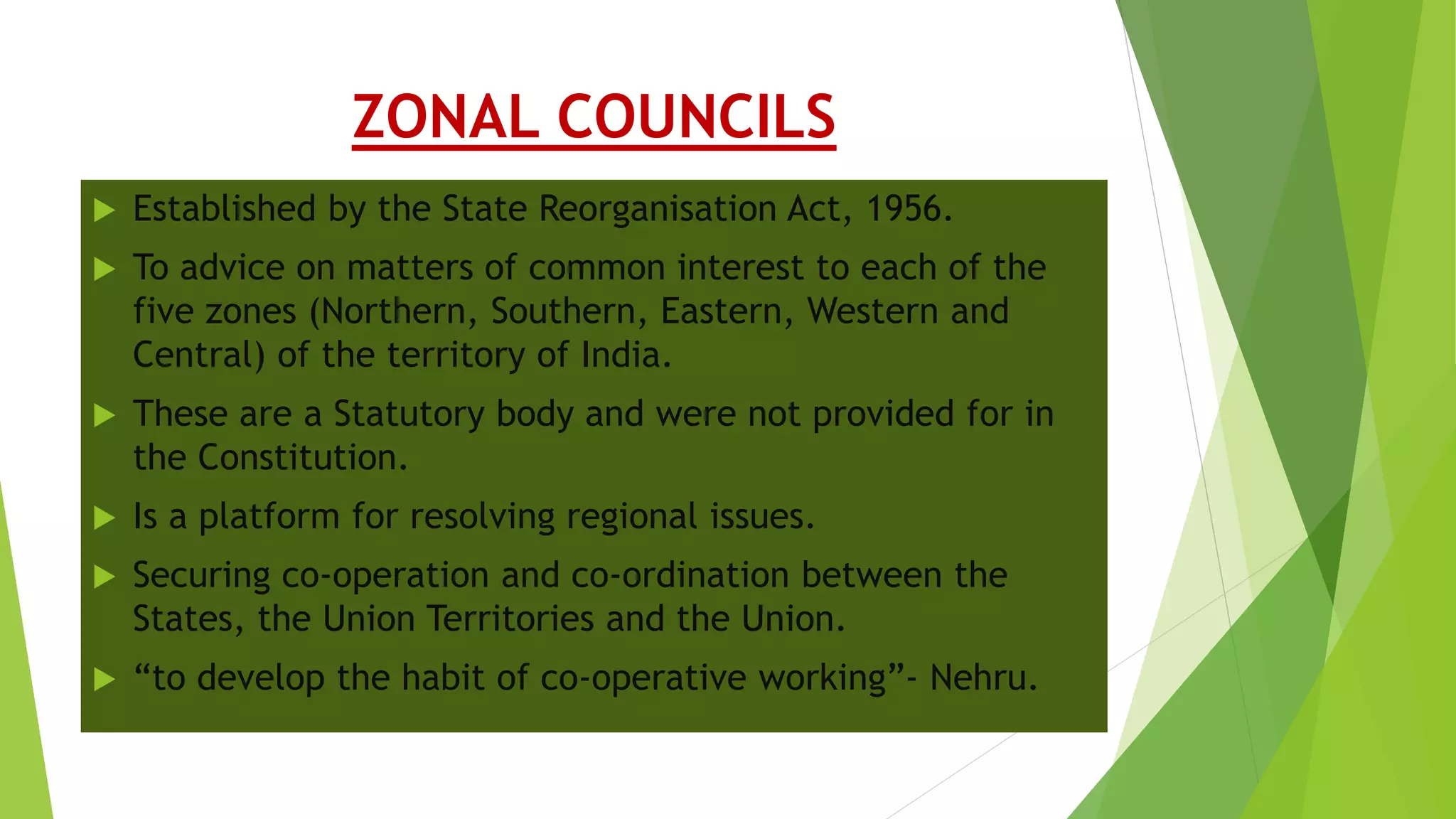 The Inter-State relations | PPTX