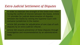 The Inter-State relations | PPTX