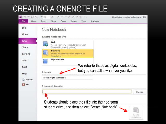 The interactive classroom with Microsoft OneNote | PPT