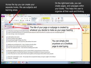 The interactive classroom with Microsoft OneNote | PPTX